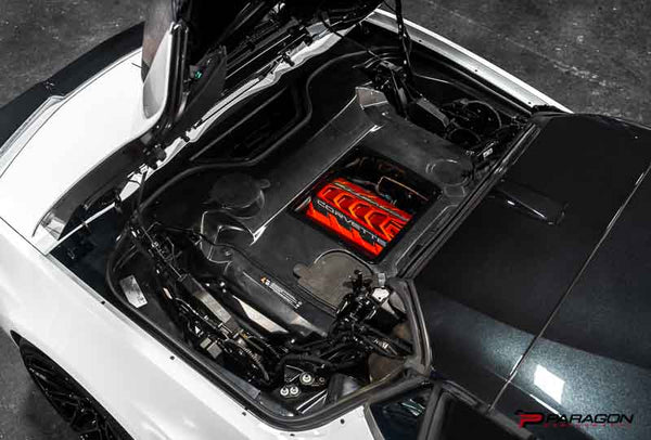 GM OEM C8 Corvette Convertible Clear Engine Bay Cover