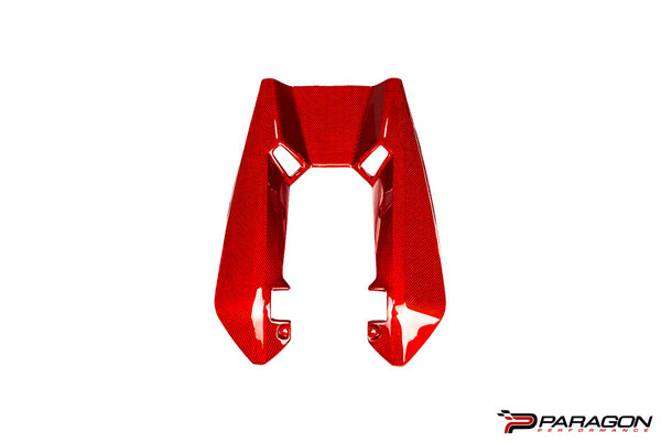 CCS C8 Corvette Z06 LT6 Red Carbon Fiber Engine Cover