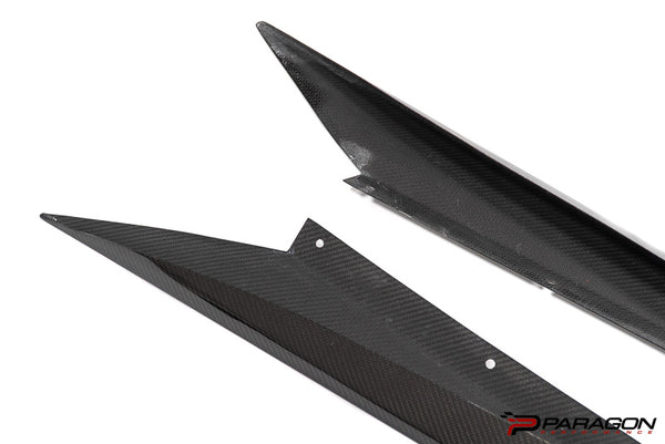 C8 Corvette Carbon Fiber Rocker Panel Extensions | Paragon Performance